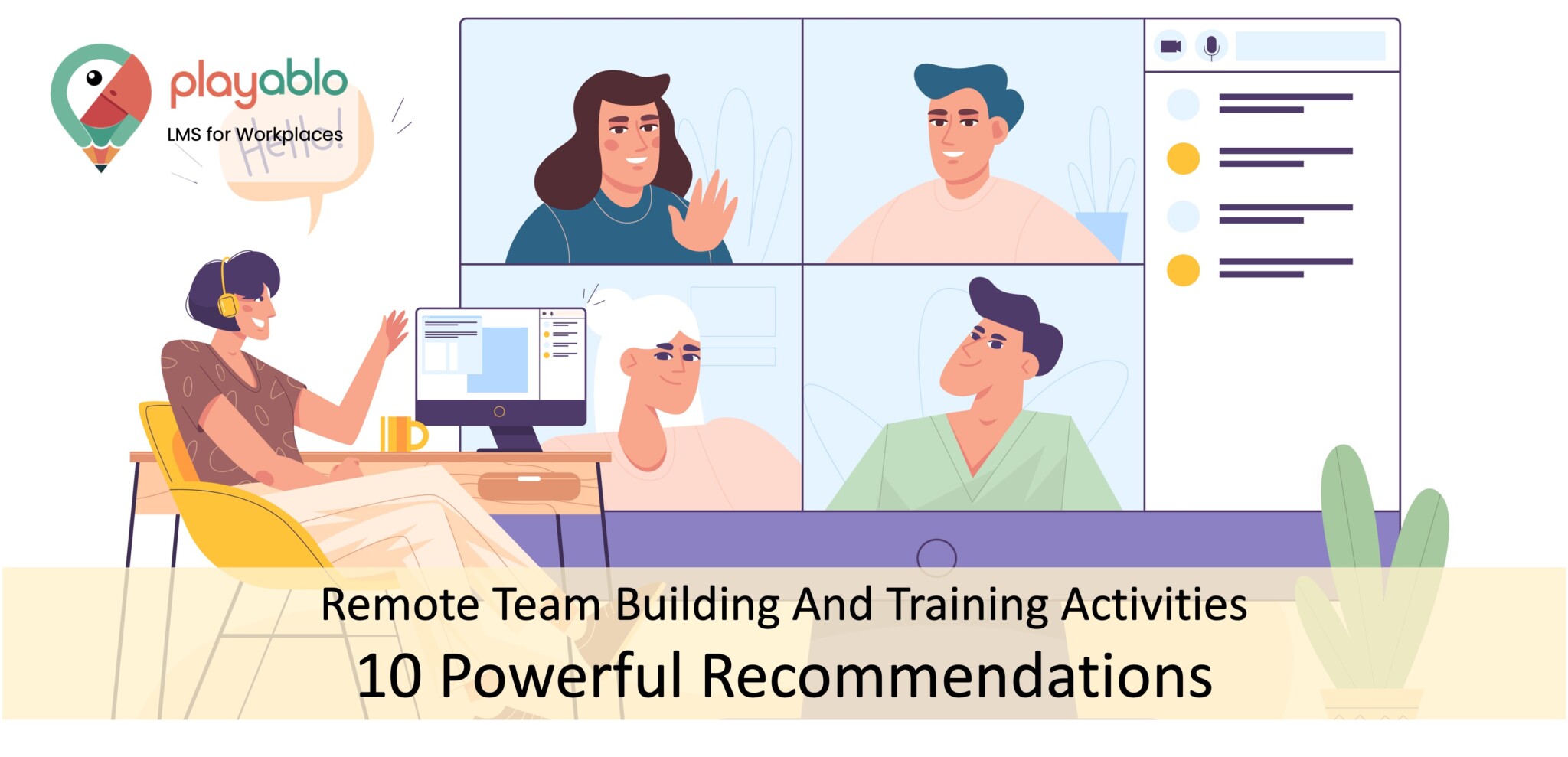 10 Powerful Remote Team Training Activities for Effective eLearning