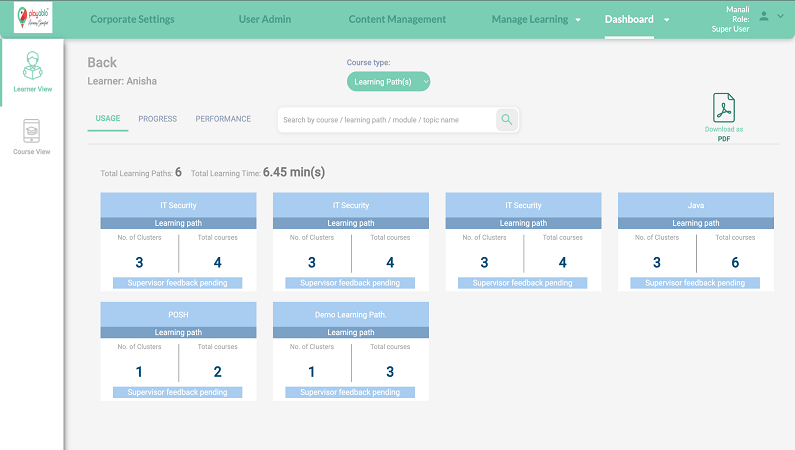What is Learning Path and How to Create One – Playablo LMS | India, US ...